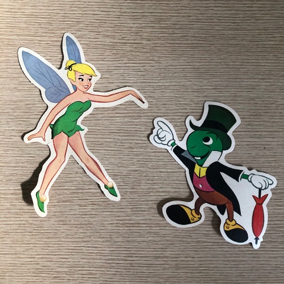 Other | Vintage Die Cut Disney Characters | Poshmark